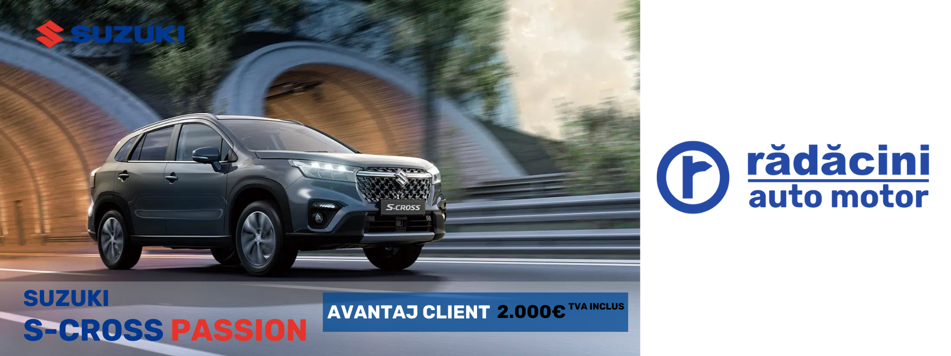 Suzuki S-Cross Passion 2WD MT | Radacini Auto Motor