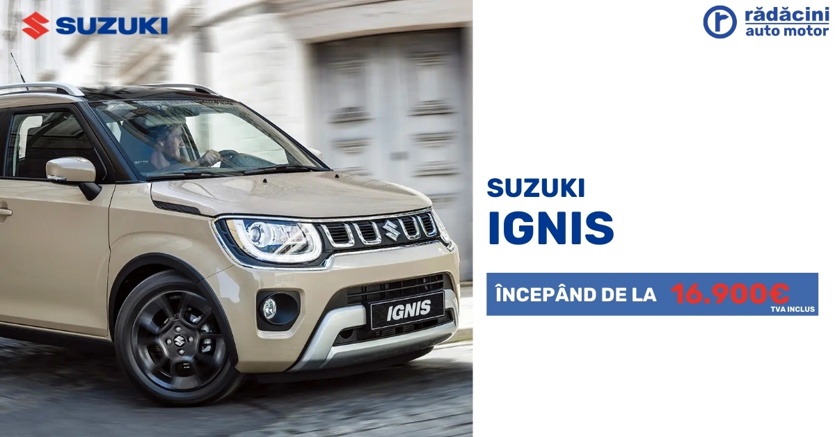 Suzuki Ignis – Compact și inteligent, perfect pentru oraș! | Radacini ...