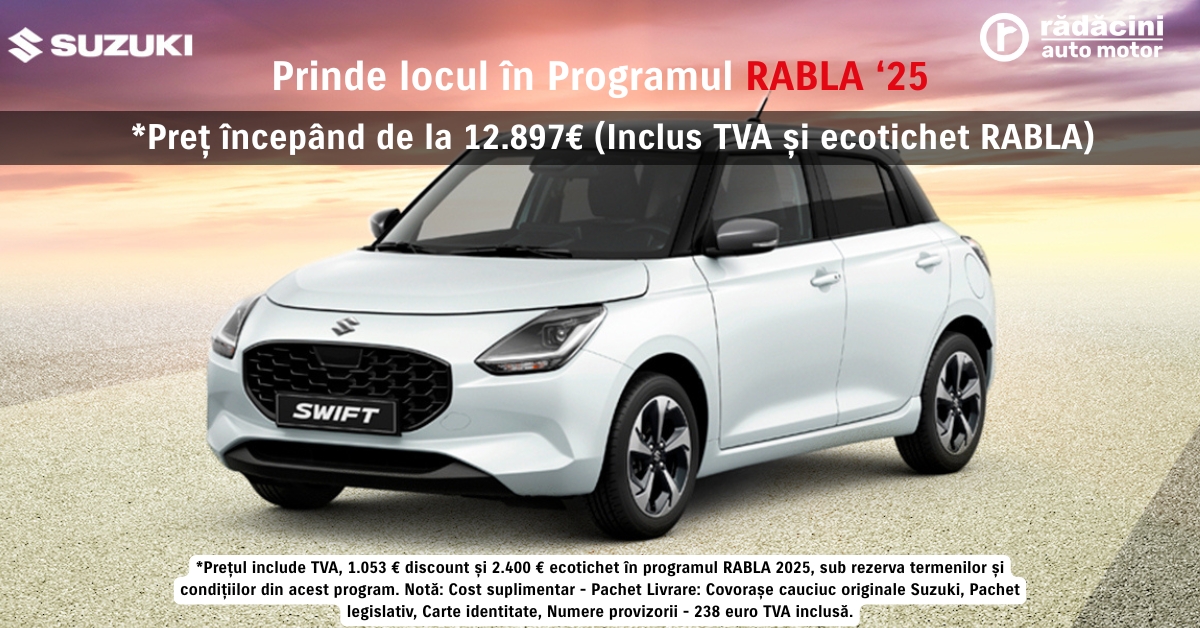Suzuki Swift – Compact, Dinamic, Accesibil, doar cu Rabla! | Radacini ...